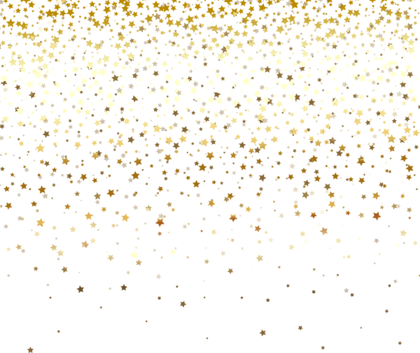 Download Pattern White Stars Gold Falling Free Transparent Image HQ ...