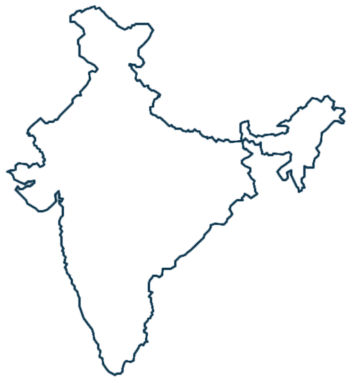 High Resolution India Map Outline Png Best Map Collection Images
